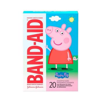 Band-Aid Peppa Pig Curativo Autoadesivo -20 Unidades - Band Aid ...
