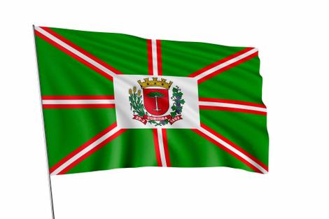 Bandeira Cidade Curitiba Dupla Face 1x1,45m - Seriarte Digital ...