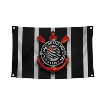 Bandeira De Poliéster Corinthians Paulista Decoração Externa Banner De ...
