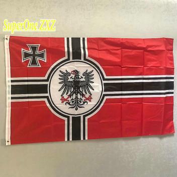 Bandeira do Império Alemão (Reich) 90x150cm - Cruz de Ferro - 1ª Guerra ...