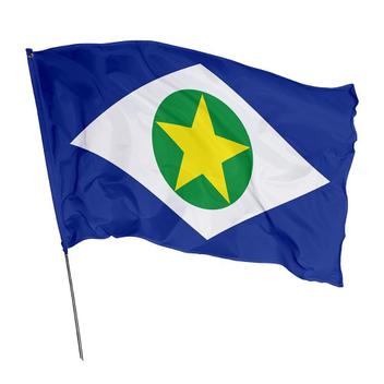 Bandeira Do Mato Grosso 1,45M X 1M - Prime Comunicação Visual ...