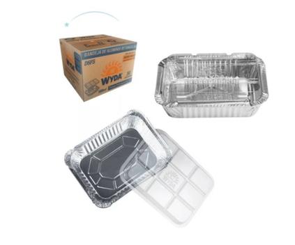 Bandeja Aluminio 500ml Wyda (d6fs-50) Tampa Pet C/ 10 Un - Bandejas ...