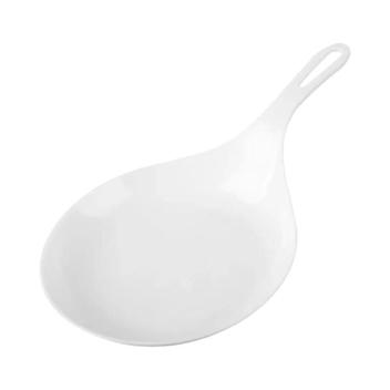 Bandeja Grande Branca Coreana De Mão Para Prato De Frango Frito ...