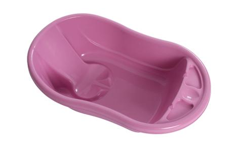 Banheira Bebê Baby Infantil Criança 29L Rosa Resistente Barato - Styll ...