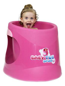 Banheira Ofurô Baby Tub Evolution Rosa 1 a 6 anos - BabyTub - Ofurô ...