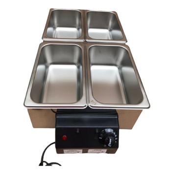 Banho Maria Elétrico Multiuso 10kg 4 cubas - maq inox Equipamentos ...