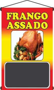 Banner frango assado 45x72cm -m - BANNER / LONA - Banner de Festa ...