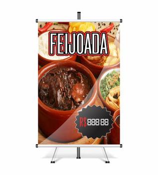 Banner Pronto Feijoada 40x60cm - Pingo Digital - Banner para Festa ...