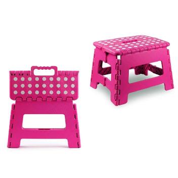 Banqueta dobravel infantil adulto portatil degrau multiuso anti ...