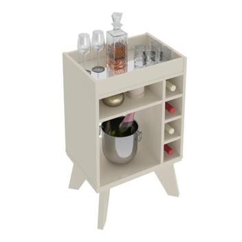 Bar Artely Drink Off White - Barzinho para Sala - Magazine Luiza