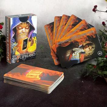 Baralho Tarot Oráculo Cigano Pomba Gira Com 36 Cartas Manual - M3 ...