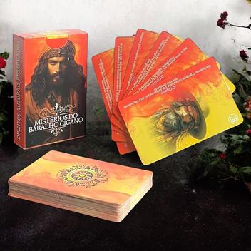 Baralho Tarot Oráculo Cigano Pomba Gira Com 36 Cartas Manual - M3 ...