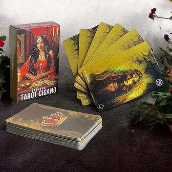 Baralho Tarot Oráculo Cigano Pomba Gira Com 36 Cartas Manual - M3 ...