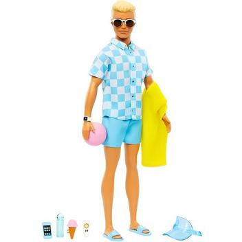 Barbie Filme Fashion Dia De Praia C/Acessórios HPL72 Mattel - Boneca ...