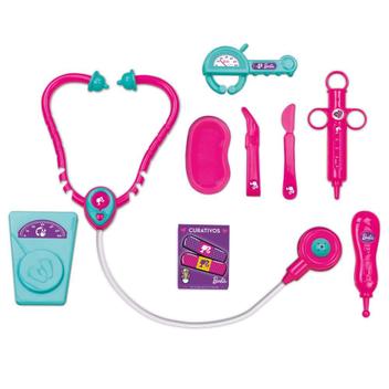 Barbie Kit Médico Médio Doutora - Fun Divirta-se - Kit Médico Infantil ...
