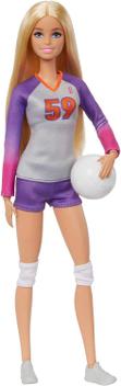 Barbie Made To Move Loira Atleta Jogadora De Volei - Mattel - Boneca ...