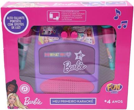 Barbie - Meu Primeiro Karaokê - FUN - Sons e Fala - Magazine Luiza