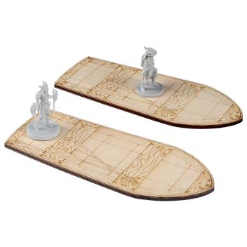 Barco a remo CZYY Wooden Laser Cut para D&D Pathfinder RPG - Barco ...