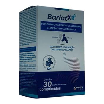 Bariat XR 30 comprimidos Suplemento com Ação Prolongada - Supera ...
