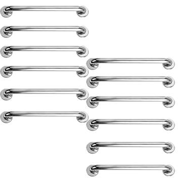 Barra Alça Apoio 50cm Suporte Anti Queda Kit 11 Uni Acessibilidade ...