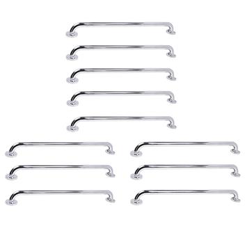 Barra de Apoio 70cm Inox Kit 11 Unidades Banheiro Box Idoso Gestante ...