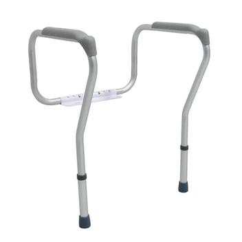 Barra de apoio sanitário c/ ajuste de altura alumínio - 150 kg ...