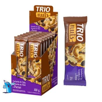 Barra de cereais trio nuts 25g caixa com 12 unidades - Barra de Cereal ...