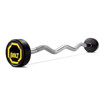 Barra Montada W PU Lightning Bolt - KIKOS FITNESS - Barra de Musculação ...