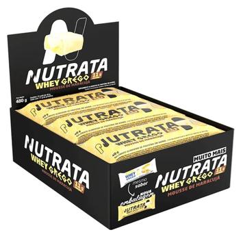 Barra Nutrata Grego Proteina Sabores Deliciosa Cx 12x 40g - Barra de ...