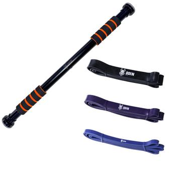 Barra Para Porta + Super Band 3 Intensidades Treino Odin Fit - Barra de ...