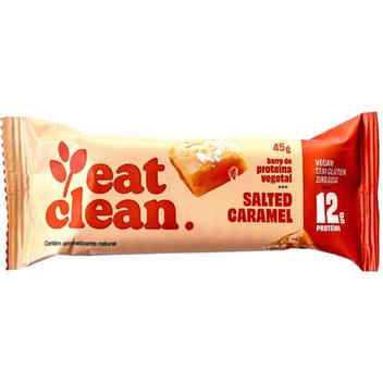 Barra Proteína Vegana Salted Caramel Eat Clean 45g - Barra de Proteína ...