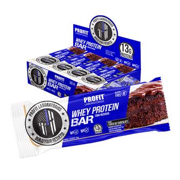 Barra Proteina Whey Protein Bar Display 12 Unidades Profit - Profit ...