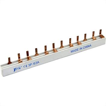 Barramento Jng Trifasico Din 63A 22,5Cm 14277 - Disjuntor Din ...