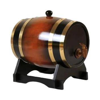 Barril De Vinho Tinto Antigo Em Carvalho Com Tanque Interno De Madeira ...