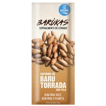 BARÚKAS CASTANHA DE BARU TORRADA SEM PELE 42gr - Farinha - Magazine Luiza