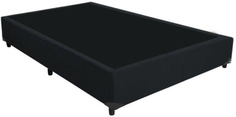 Base Box Casal Preto - 138x188x40 - Plenna Box - Base Cama Box Casal ...