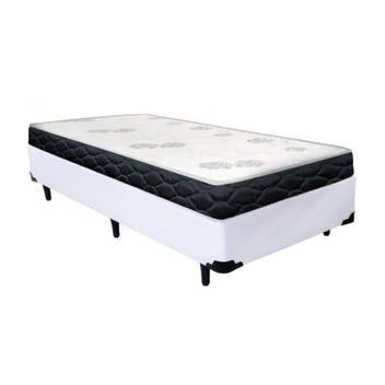 Base Box Solteiro Branco + Colchão De Solteiro D20 Cali Toraflex 88x188 ...