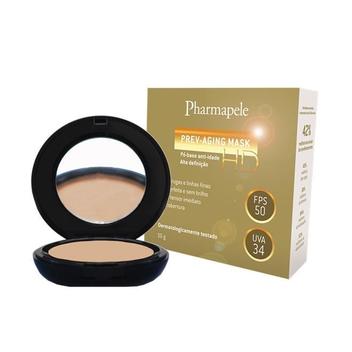 Base Compacta Anti-idade FPS 50 - PREV-AGING MASK - PHARMAPELE - Base ...