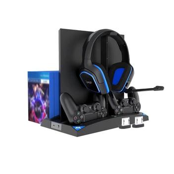 Base Cooler Playstation 4 Carregador Controle Dock Ps4 Ipega - DACAR ...