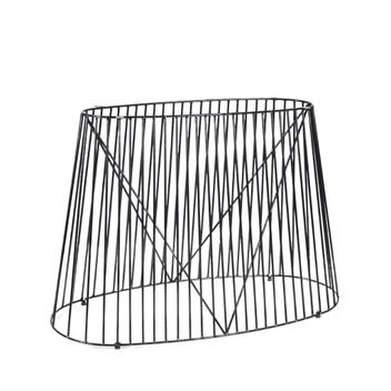 Base de Mesa Pisa Oval Raiada 110 X 55 Cm Metal - Elitto Design - Base ...