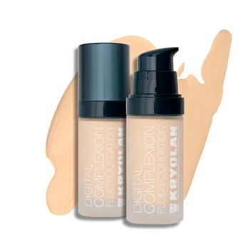 Base digital complexion fluid foundation y23 - KRYOLAN - Base Facial - Magazine Luiza