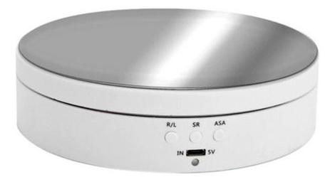 Base Giratória 360 Graus Rotativa Exibição Vitrine Produtos - H2 ...