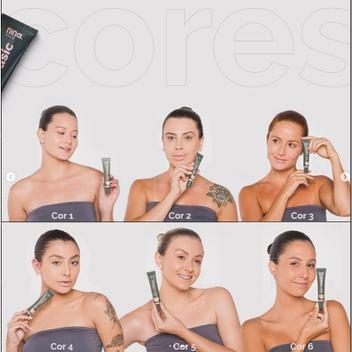 BASE LíQUIDA BASIC - NINA MAKEUP - Base Facial - Magazine Luiza