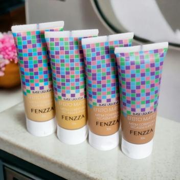 Base Líquida cobertura Natural Fenzza Make up - Base Facial - Magazine ...