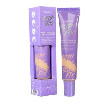 Base Liquida de longa duração Stay Fix Ruby Rose 25g - Base Facial ...
