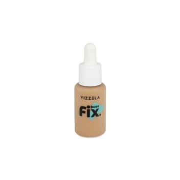 Base Líquida Fix 30ml Vizzela ( Cores ) - Base Facial - Magazine Luiza
