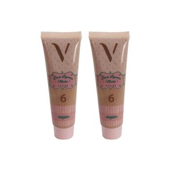 Base Liquida Matte Vegana Vivai - Kit C/ 2un - Base Facial - Magazine Luiza
