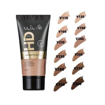 Base Líquida Nano Hd Vult Cor 130 26Ml - Base Facial - Magazine Luiza