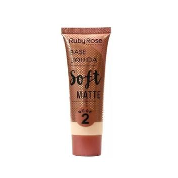 Base Líquida Soft Matte Bege Ruby Rose - Base Facial - Magazine Luiza