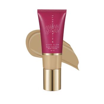 Base Niina Secrets Hidra Glow Média Cobertura FPS16 C/ Ácido ...